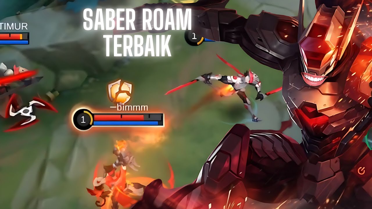 GAS SABER ROAM - MOBILE LEGENDS INDONESIA - YouTube