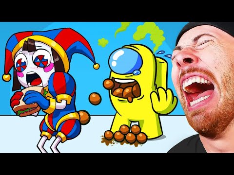 FUNNY ANIMATIONS That will Make you LAUGH (Among Us Amazing Digital ...
