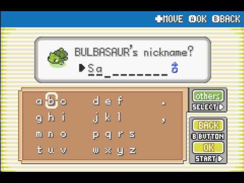 Pokemon fire red walkthrough part 1 - YouTube