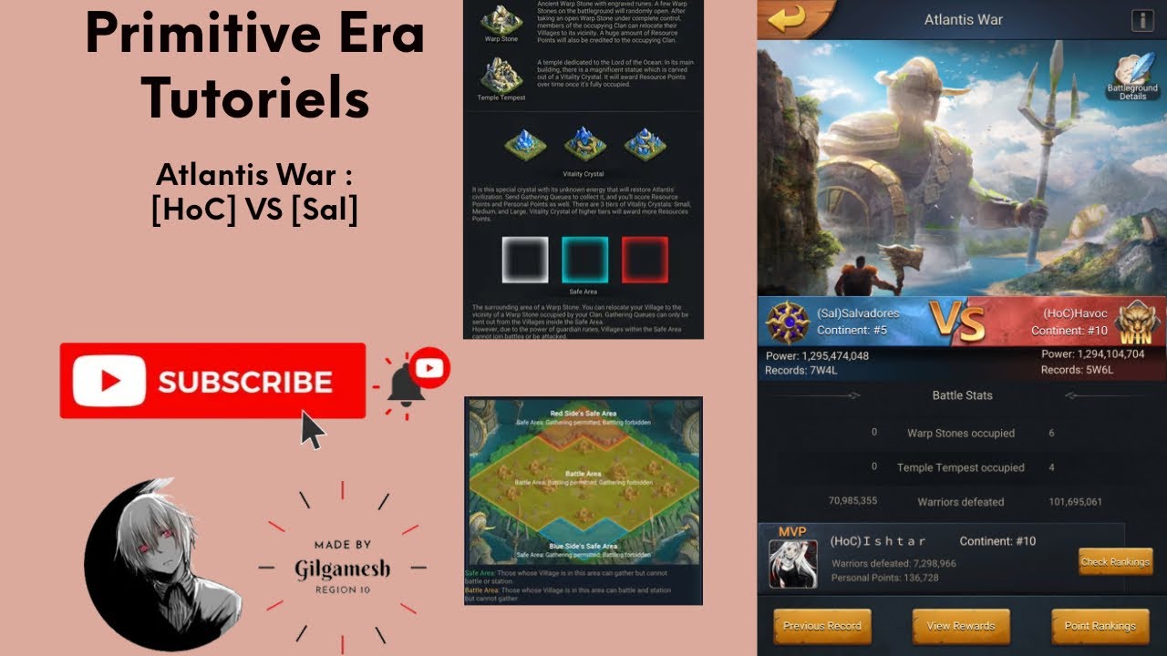 Atlantis War : [HoC] VS [Sal] - YouTube
