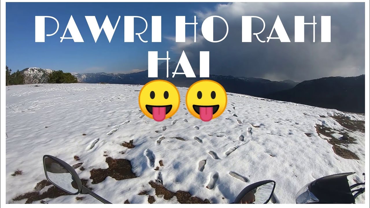 Snowfall in Chail | Vlog 2021| Rihadi Jubbad | - YouTube