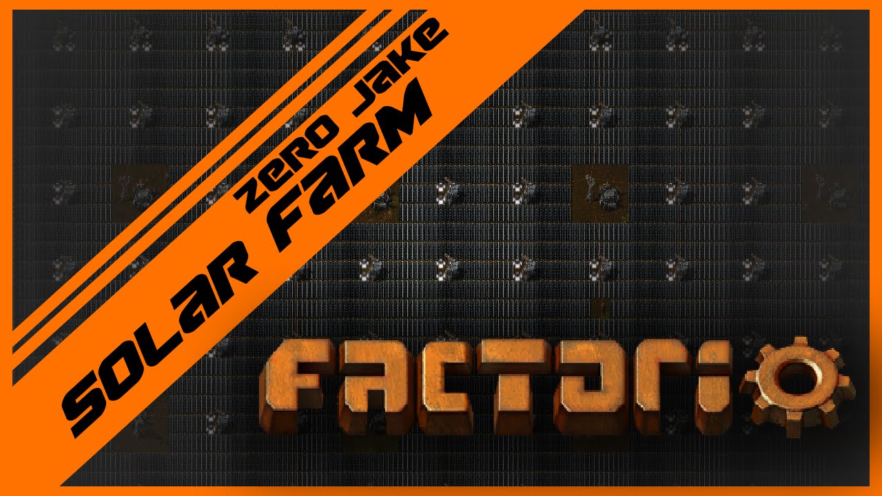 Factorio - Episode 21 - Solar Farm - YouTube