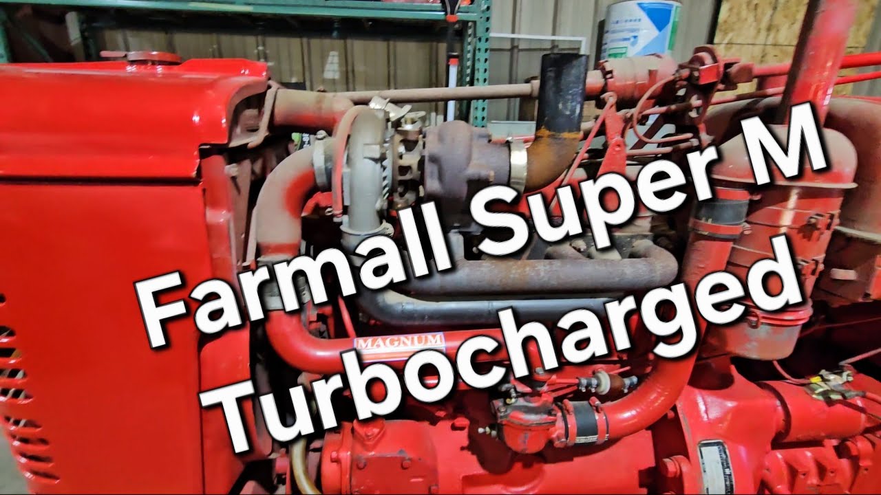 1953 Farmall Super M with a Keystone Turbo kit, M&W 9 speed & Behlen ...