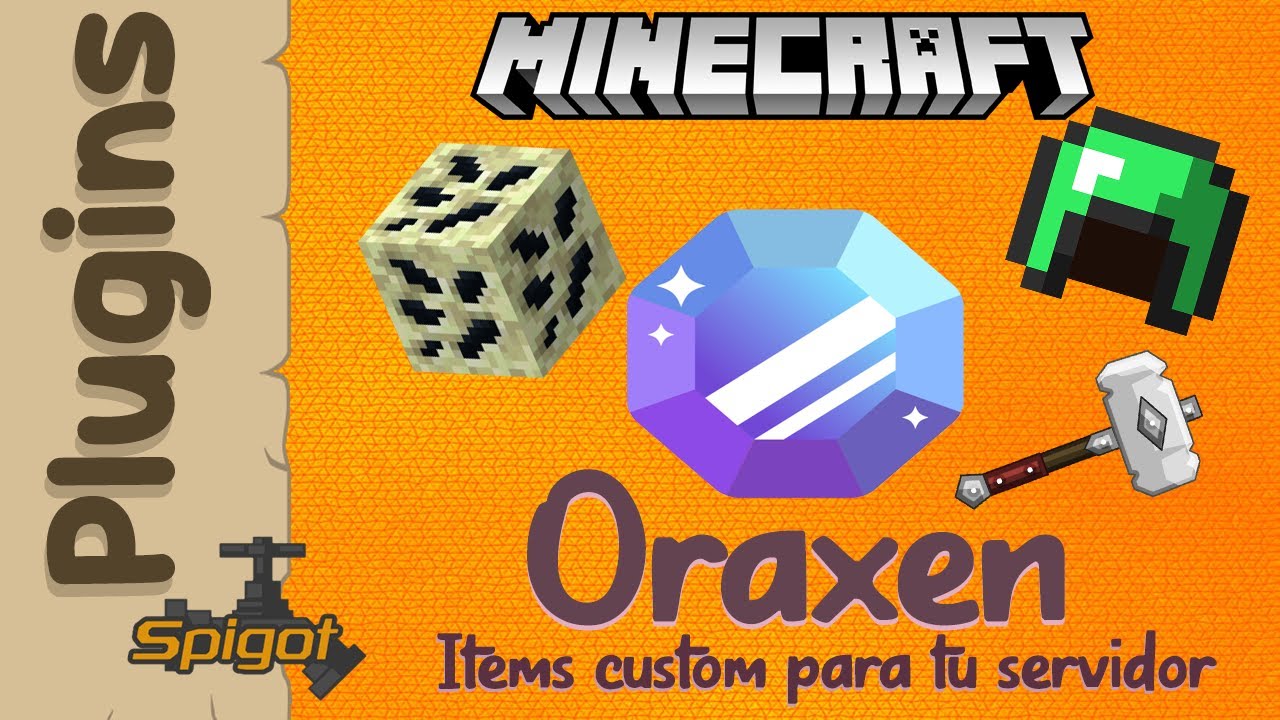 🌻 Review Oraxen🌻 Items custom para tu servidor de minecraft - YouTube