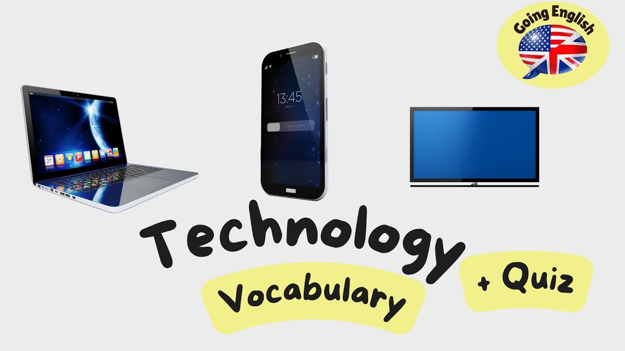 💻🎮 Learn 30 Technology Devices in English! (Vocabulary + Phrases A2 ...