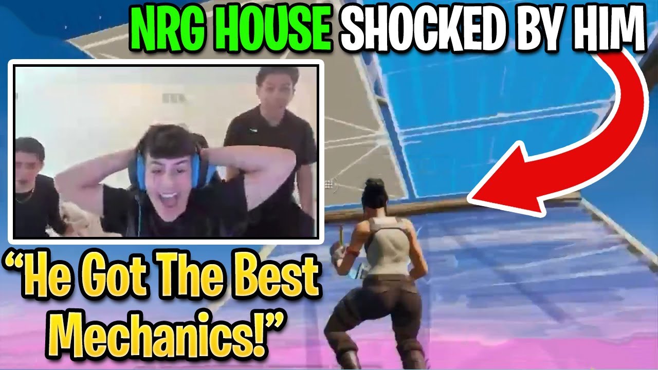 NRG House SHOCKED By This Mechanically SKILLED Player in Fortnite (Clix ...