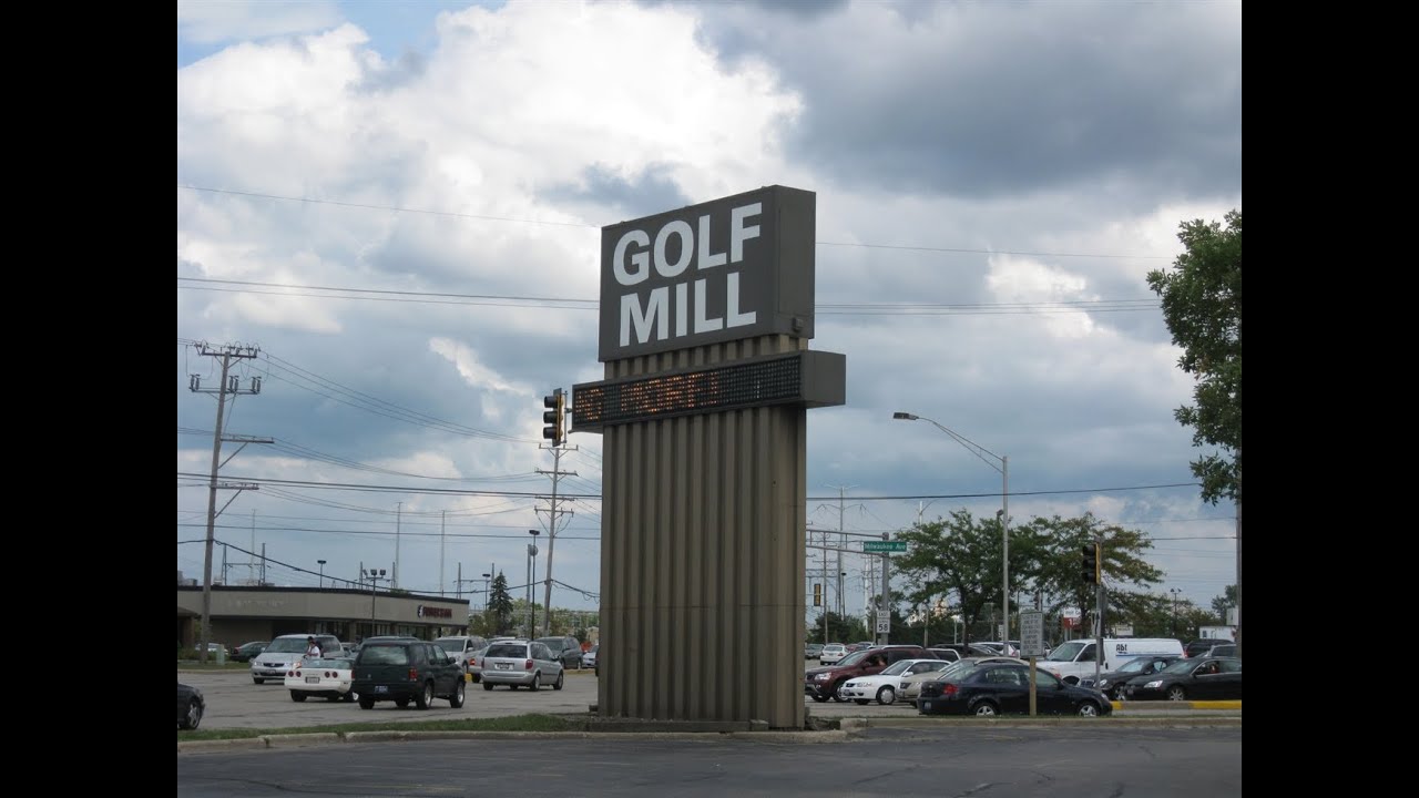 Golf Mill Shopping Center & Sears, Roebuck and Co Niles Ill - YouTube
