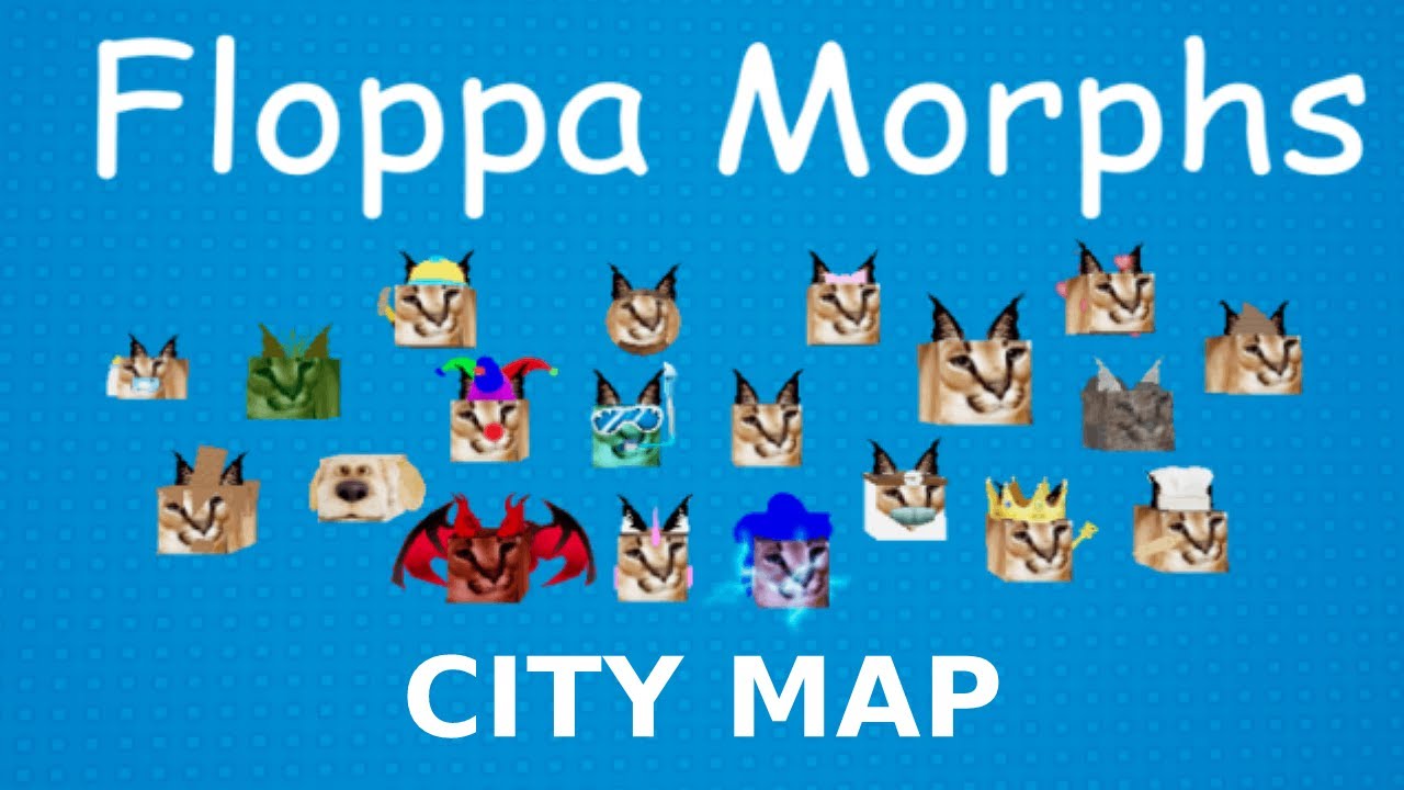 Find The Floppa Morphs (78) - City map | Roblox playgame - YouTube