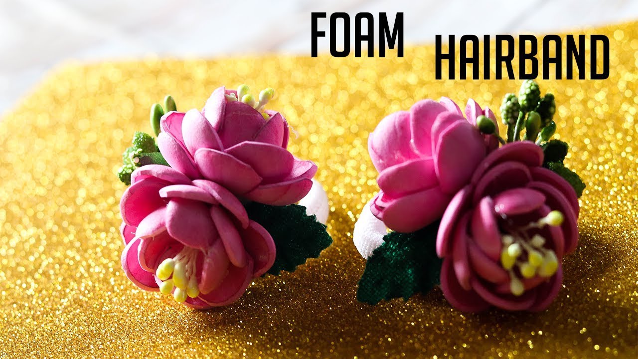 DIY FLOWER BANDS - YouTube
