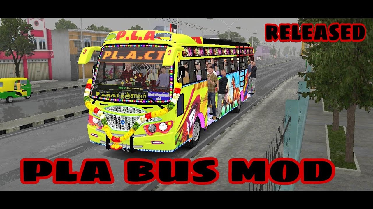 New pla bus mod livery for busssid download now - YouTube
