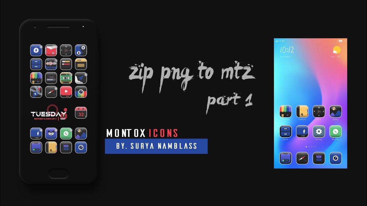 Tutorial pack icon png zip ke mtz part 1 - YouTube