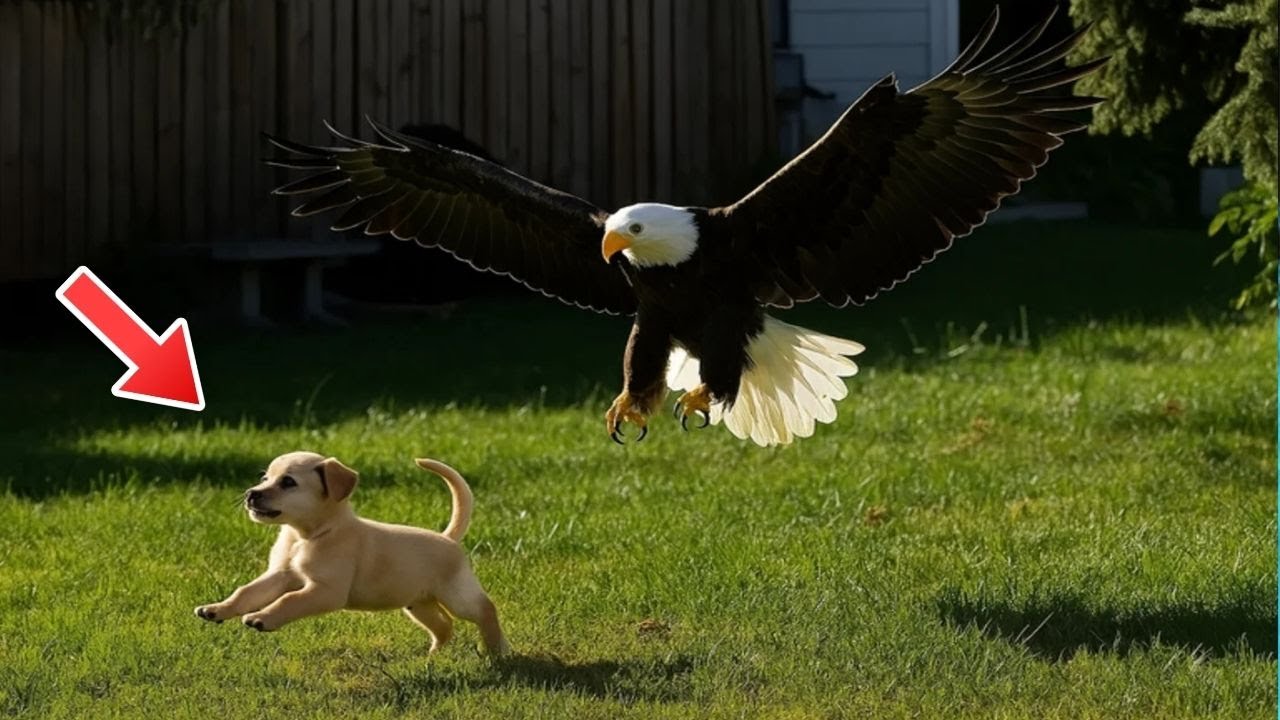 Eagle Snatches Puppy From Yard — What Happened Next Shocked The Whole ...
