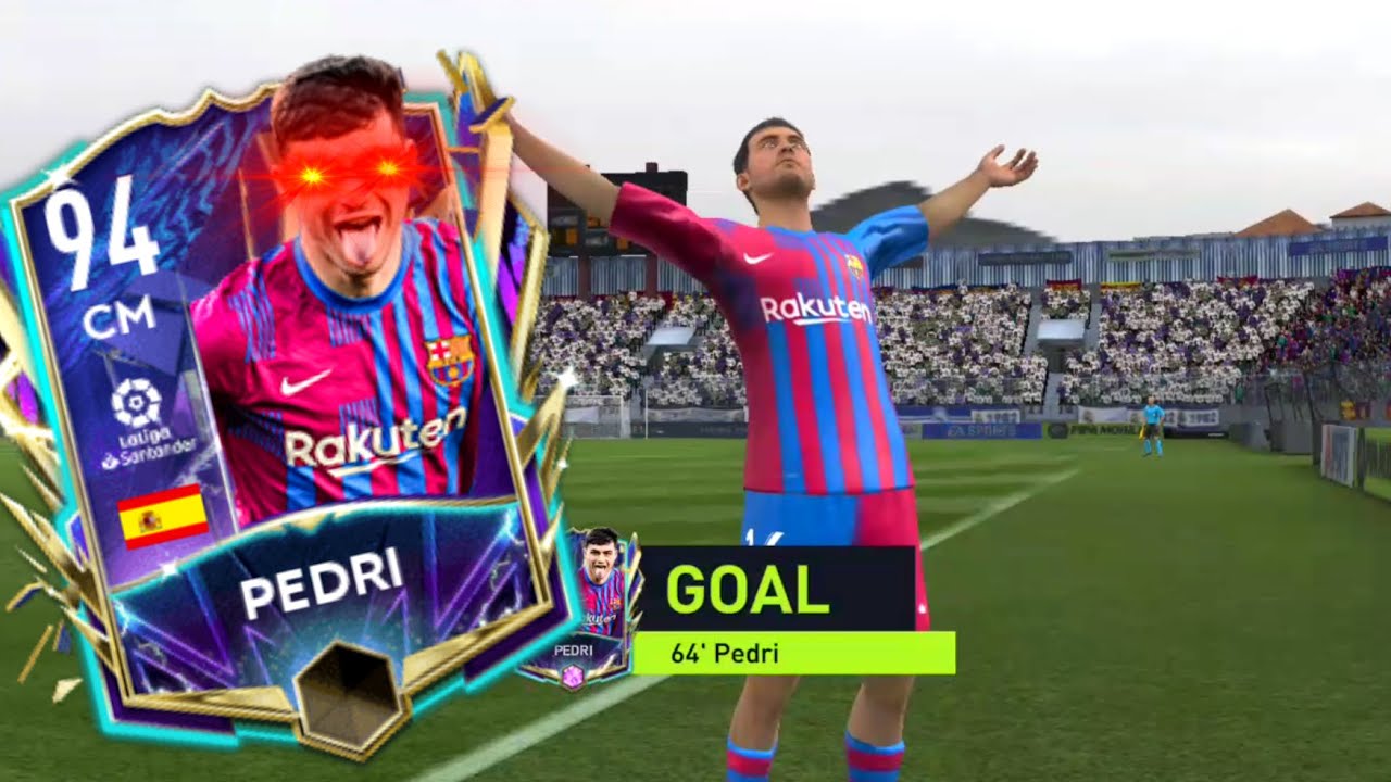 TOTS PEDRI IS THE BEST PLAYER IN FIFA MOBILE - YouTube