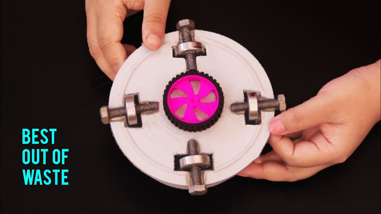 How to make a rotating display stand, especially simple (DIY) - YouTube