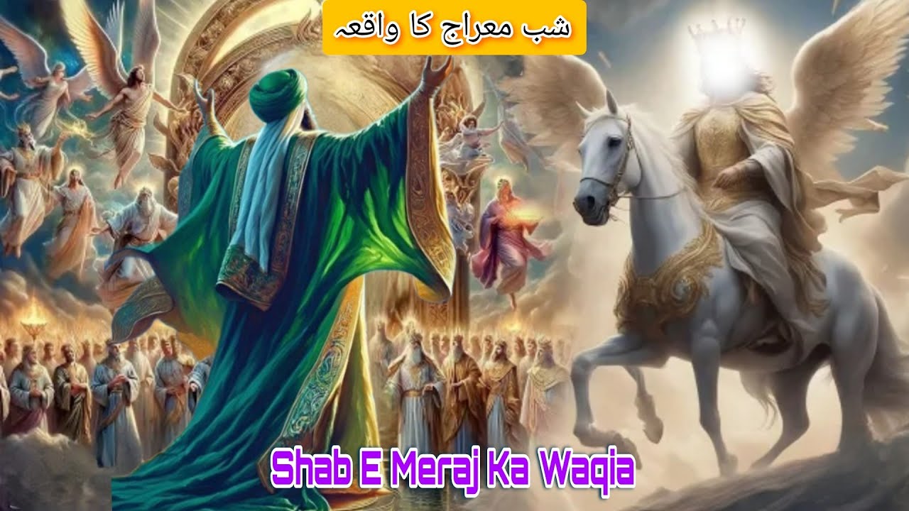 Shab E Meraj Ka Waqia | The Journey Of Shab E Meraj | Allah Ka Farman # ...