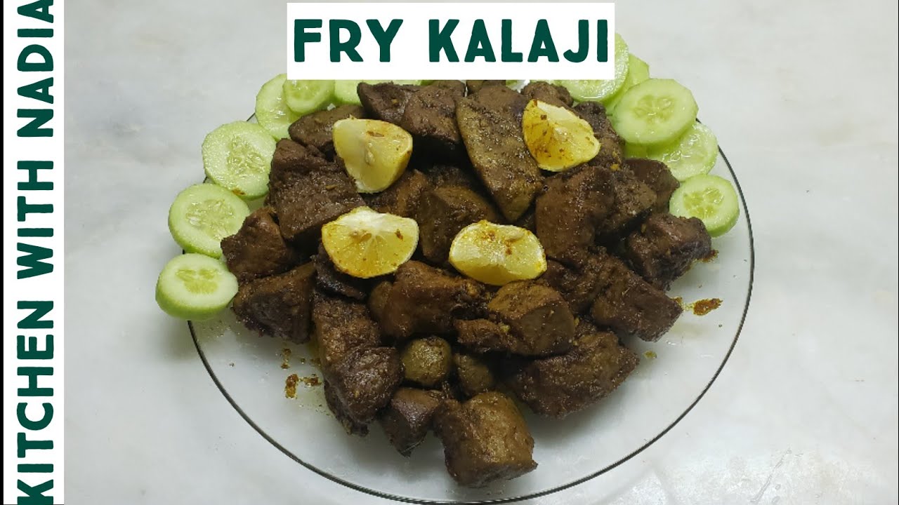 Bakar Eid special fry kalaji recipe (Mutton liver)| How to wash kalaji ...