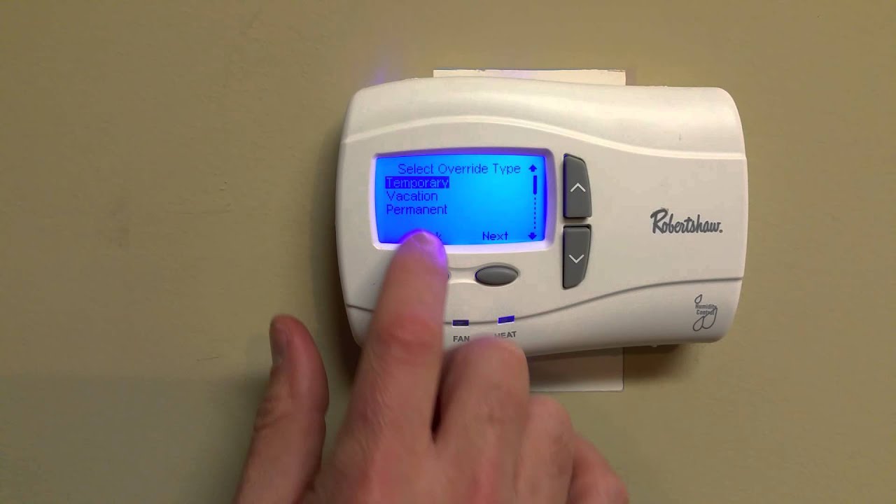 Ion Energy Thermostat Programming Video - YouTube