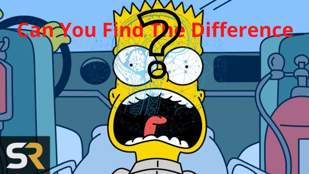 Bart Simpson Mashup Find The Difference - YouTube