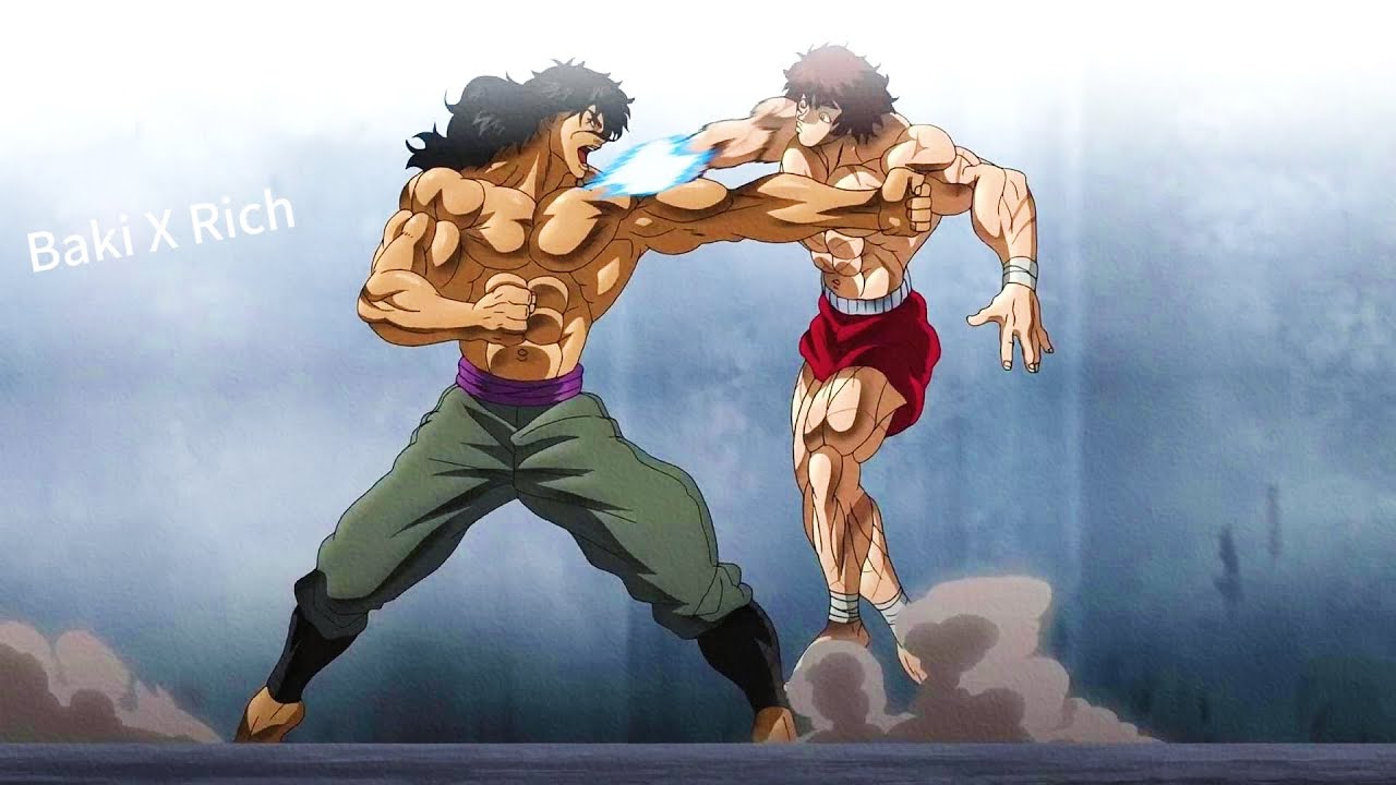 Baki Hanma vs Kaku Shunsei | Full Fight Scene | Eng Dub [4K] | Baki ...