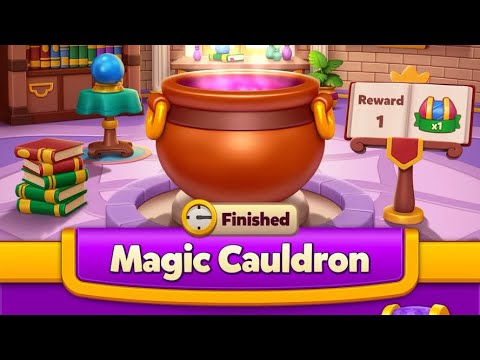 Royal Match Magic Cauldron 11 Parts Completed - YouTube