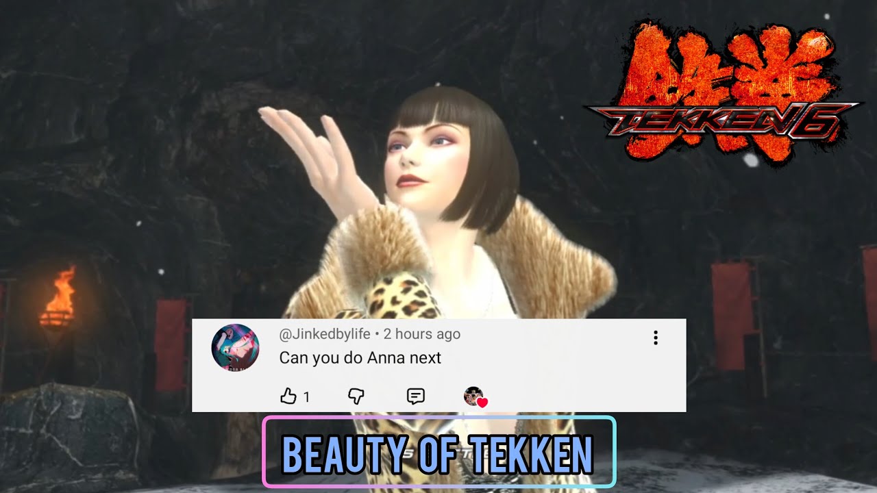 TEKKEN 6 Anna Williams Intro + Win poses + Ryona - YouTube