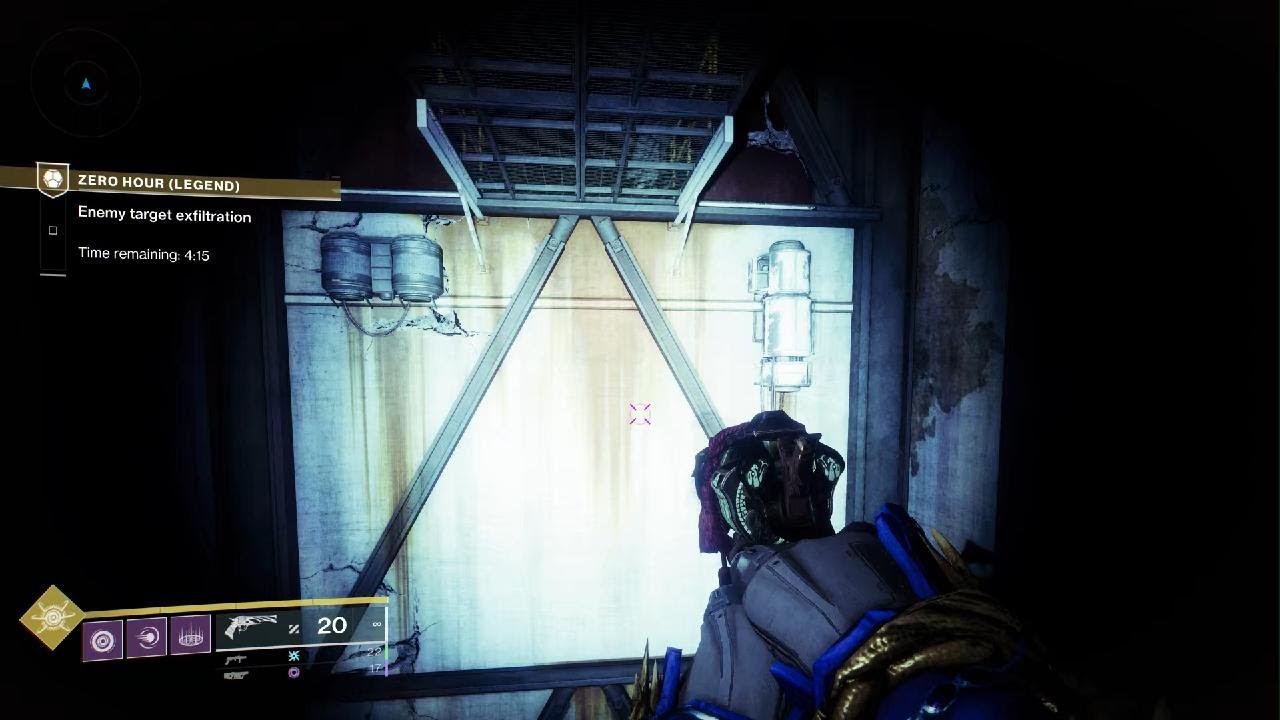 Destiny 2: Zero Hour Exotic Mission - Legend Tile Path Thursday, May ...