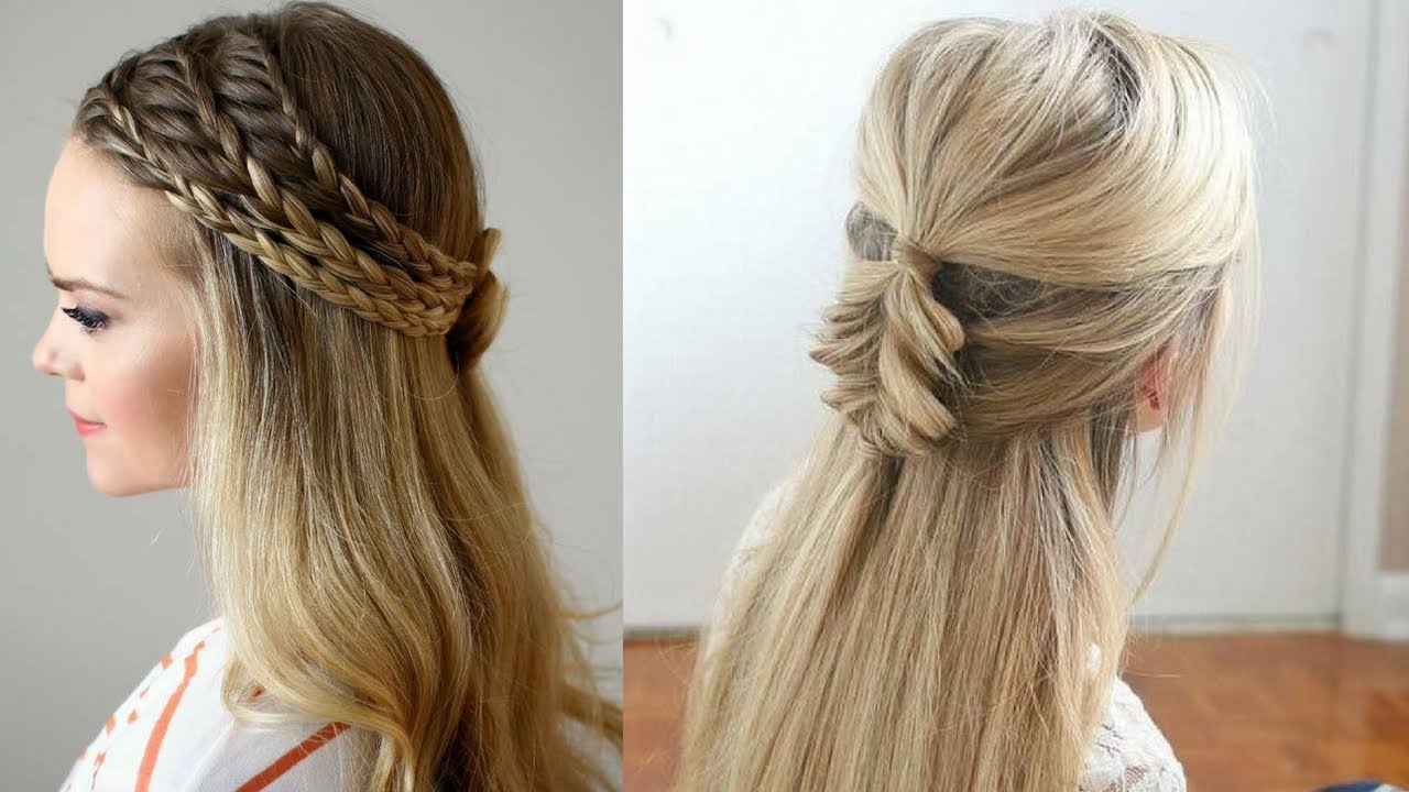 Step By Step Hairstyle Tutorial - YouTube