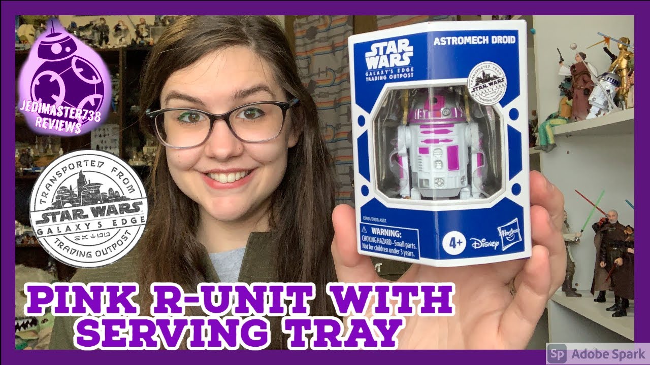 Droid Depot: Pink R-Unit with Serving Tray (Galaxy's Edge Trading ...