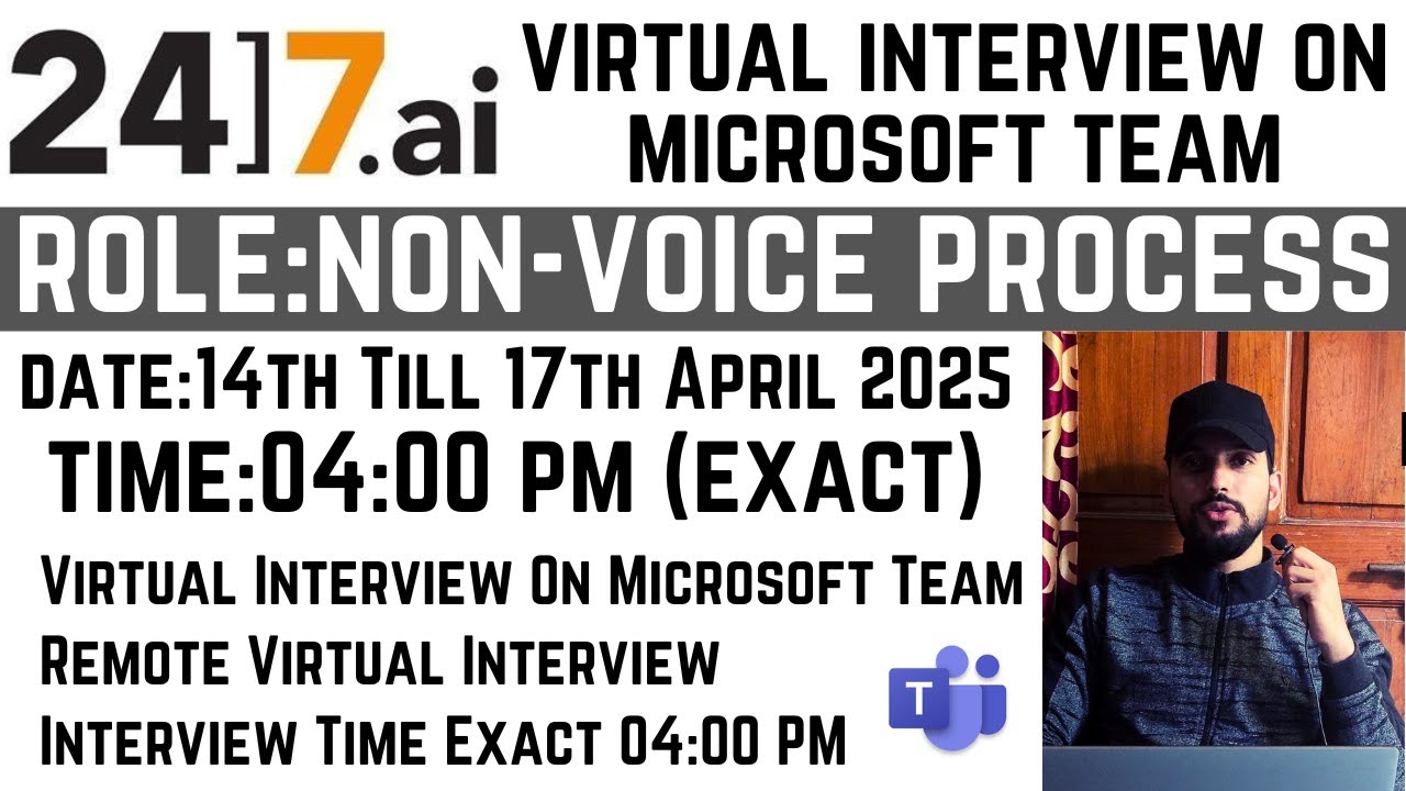 [24]7. ai Virtual Interviews For International Non-Voice Process | 14th ...