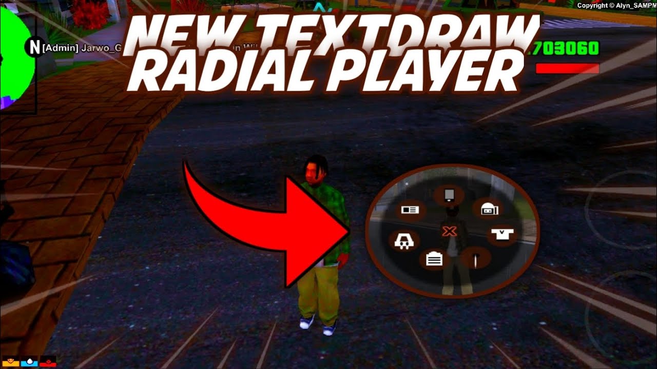 [ SHARE ] TEXDRAW RADIAL PLAYER INDOLAND || GTA SAMP || GTA SA ANDREAS ...