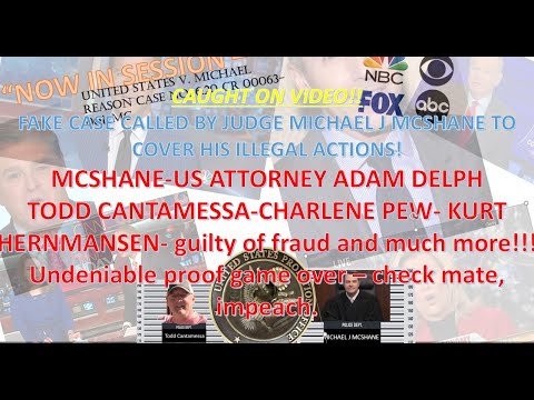 JUDGE MICHAEL McSHANE DISTRICT OF OREGON COMMITTING FRUAD ON VIDEO ...