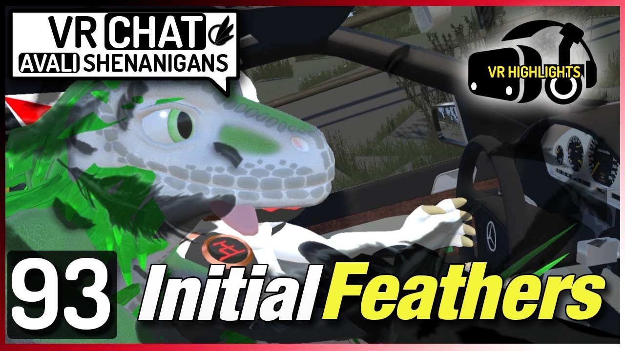 VRChat | Avali Shenanigans | Ep.93 | Initial Feathers - YouTube