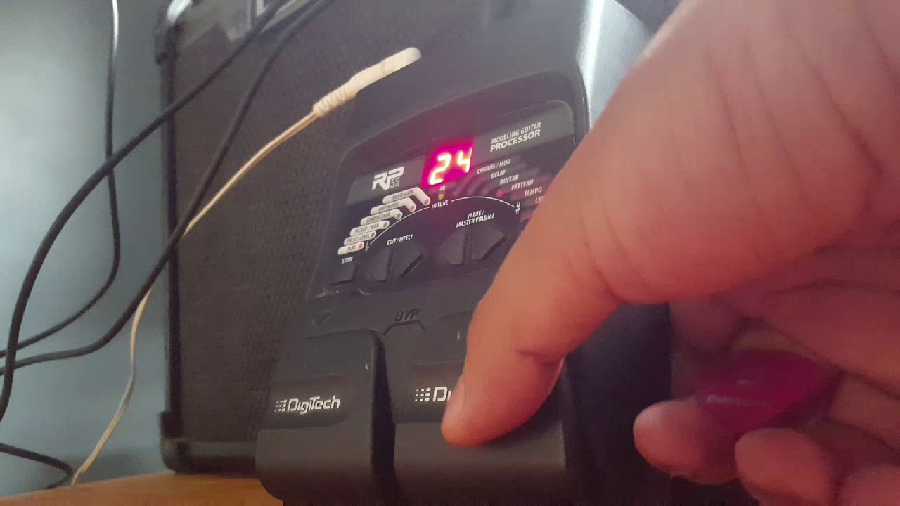 RP55 DIGITECH PEDAL MULTIEFECTO DE GUITARRA!! #1 REVISADO!! ES EL MÁS ...