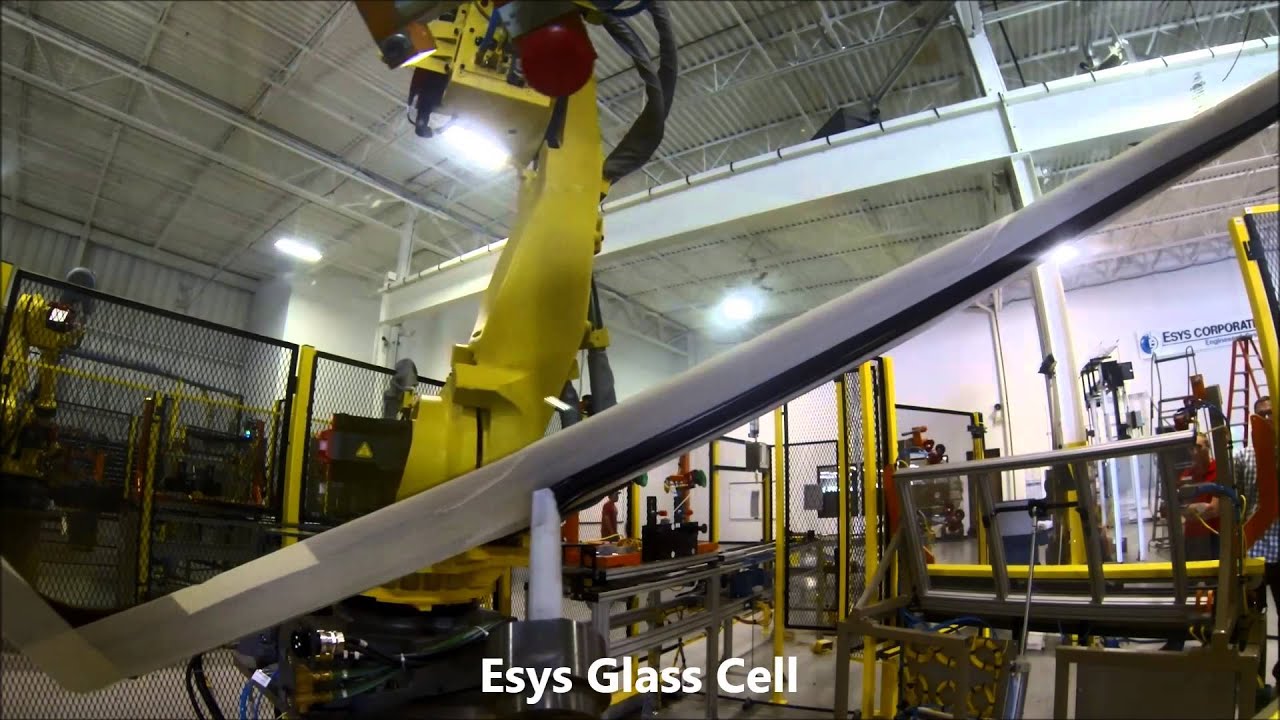 Esys Robotic Glass Cells - YouTube
