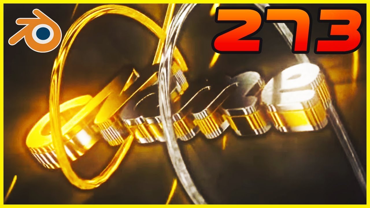 TOP 5 GOLD Blender Intro Templates #273 + Free Download - YouTube