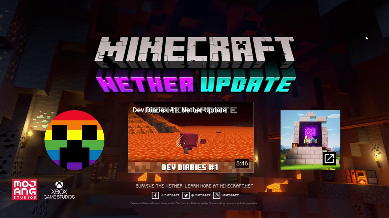 Minecraft - Nether Update | Official Trailer - YouTube