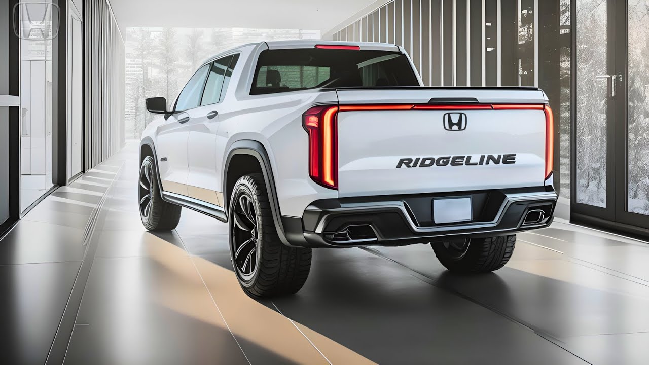 All New 2025 Honda Ridgeline Pickup Truck - Official Reveal | FIRST ...