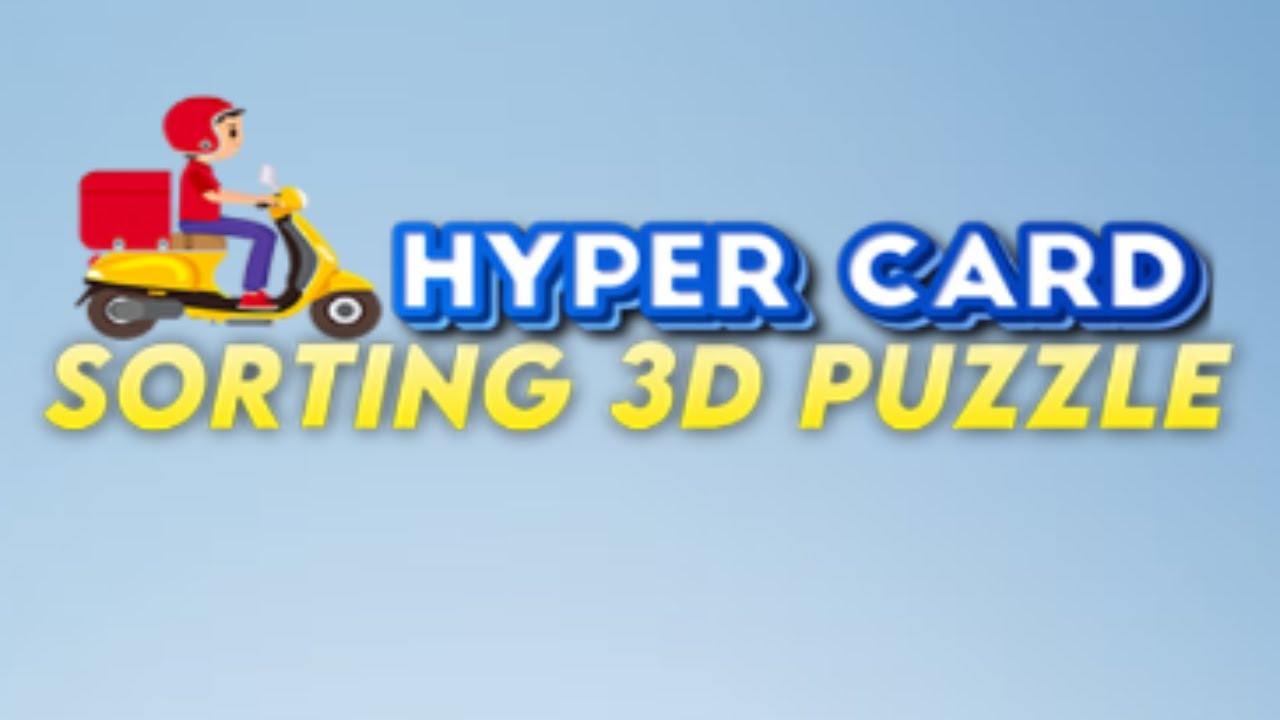 Hyper Card Sorting 3D Puzzle Game Android Gameplay - YouTube