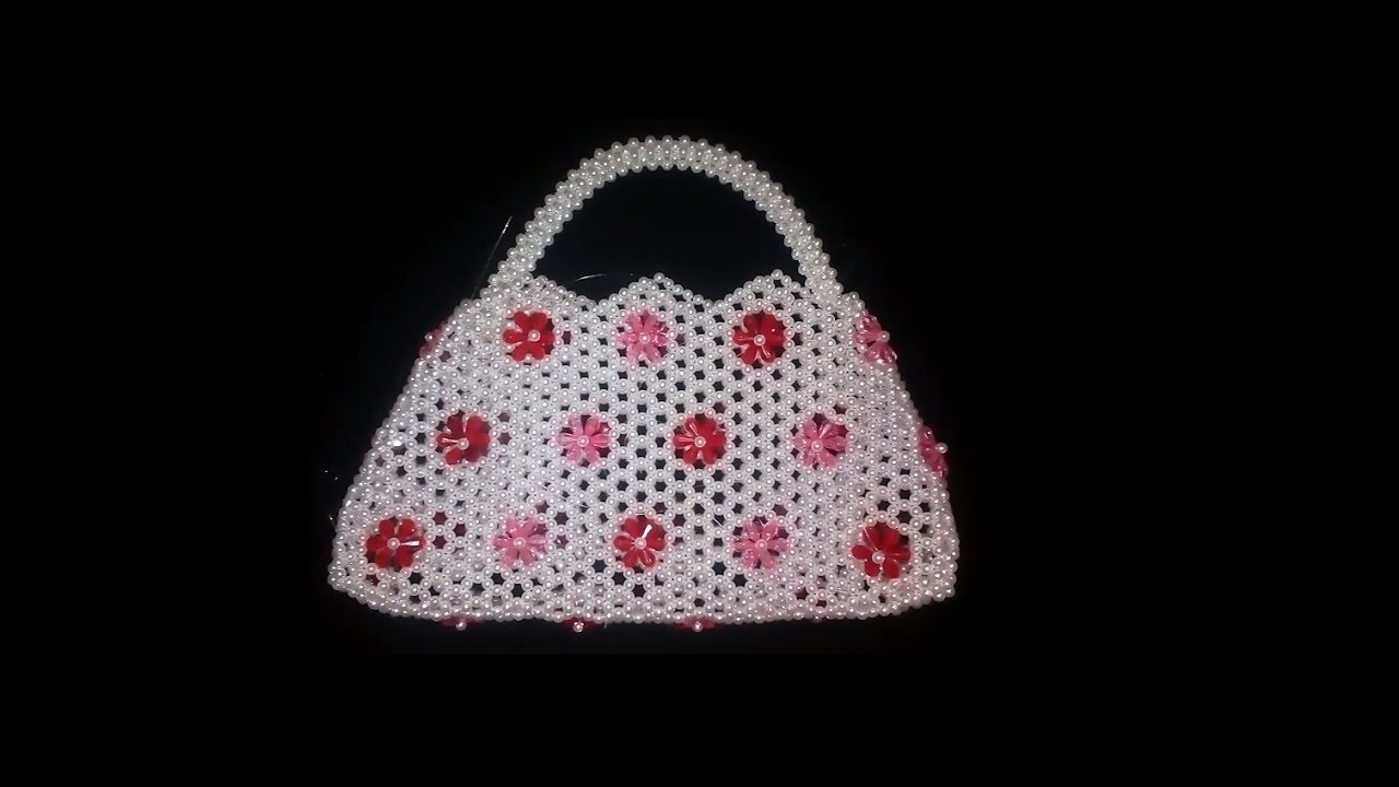 How to make Beautiful Putir Bag/ beads Bag/Putir Purse / পুতির ব্যাগ ...