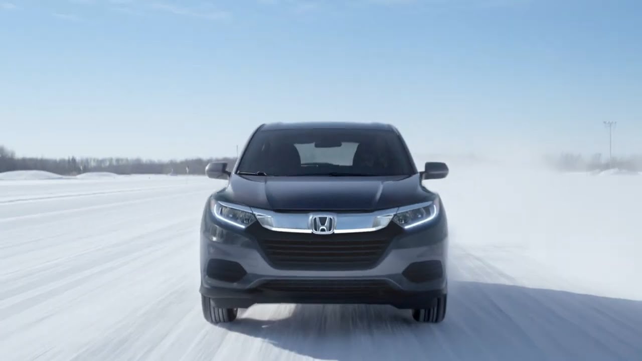 2021 Honda HR-V Awd - Winter Driving/AWD System - YouTube
