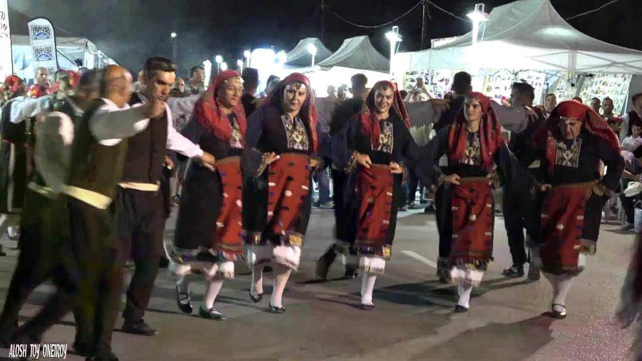 Εμποροπανηγυρη Σκυδρας 2019 - Παραδοσιακοι χοροι - YouTube