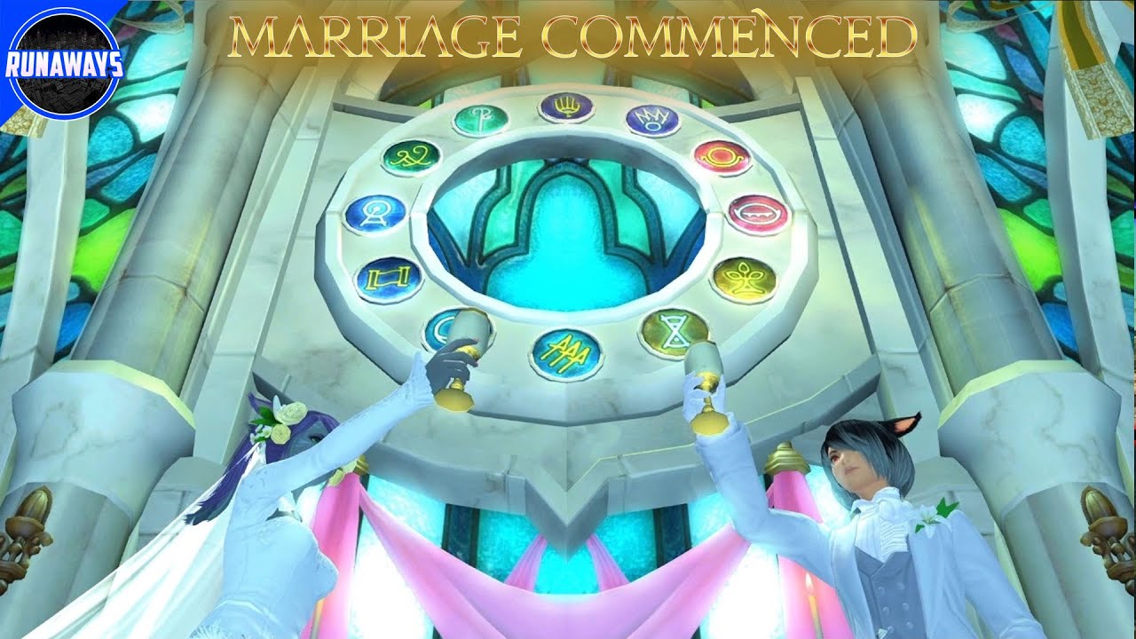 [FFXIV] two dudes marry (for the benefits) - YouTube