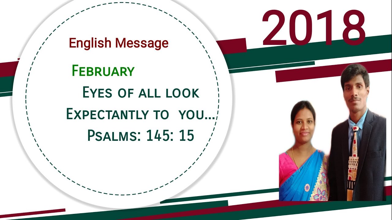 February -Eng Eyes of all look Expectantly to you... - YouTube