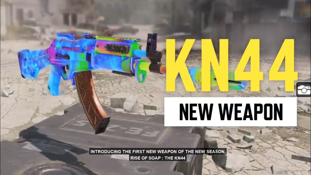NEW GUN KN44🔥 COLOR SPECTRUM FULL GAMEPLAY | CALL OF DUTY SEASON 4 ...