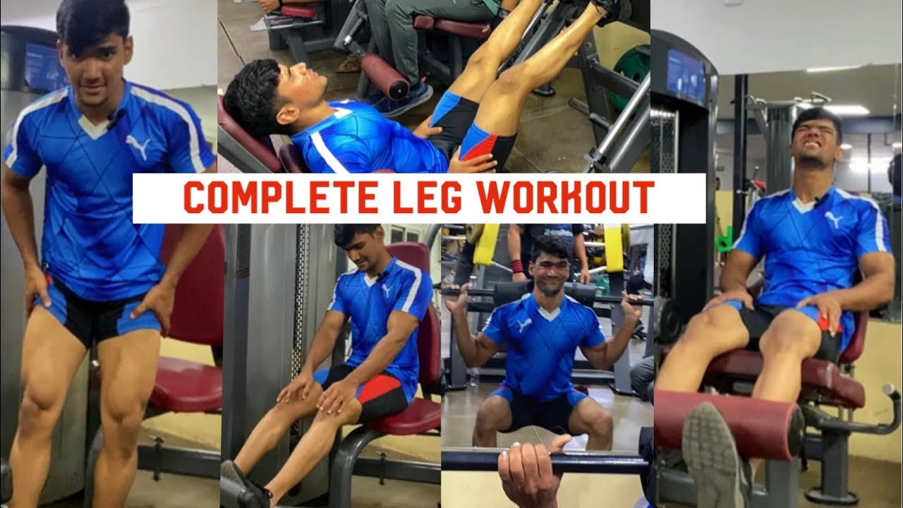 Complete Leg Workout 💯🙌🏻 Fitness Youtube Workout Series Legday