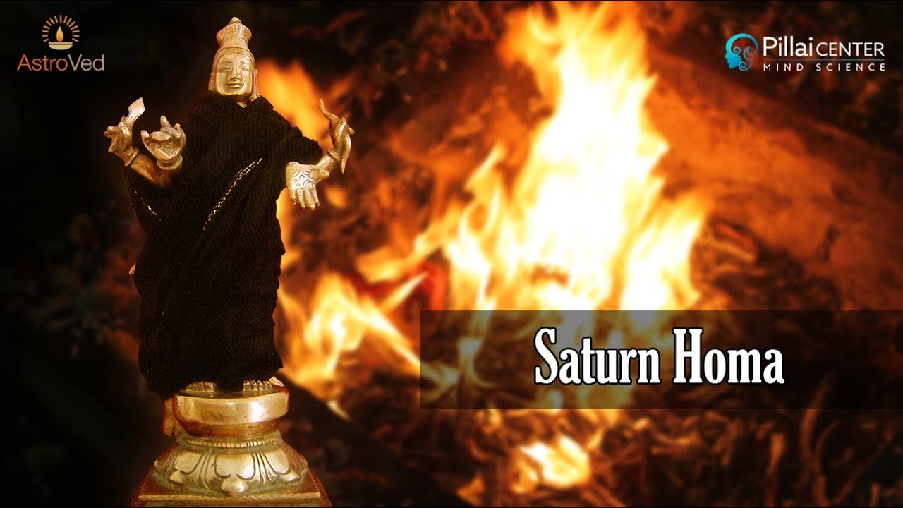Saturn Homa: Group Fire Ritual for Lord Saturn - YouTube