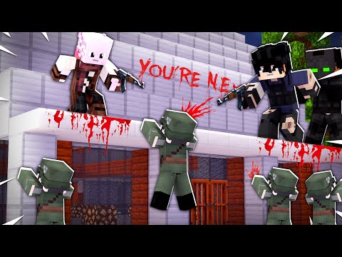 ASKERLER ZOMBİ'YE DÖNÜŞMÜŞ!! | SalgınCraft | Minecraft | Bölüm 5