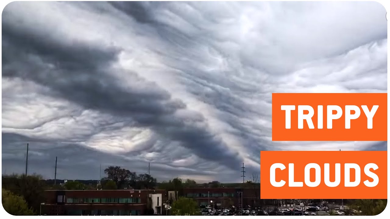 Trippy Clouds Time Lapse - YouTube