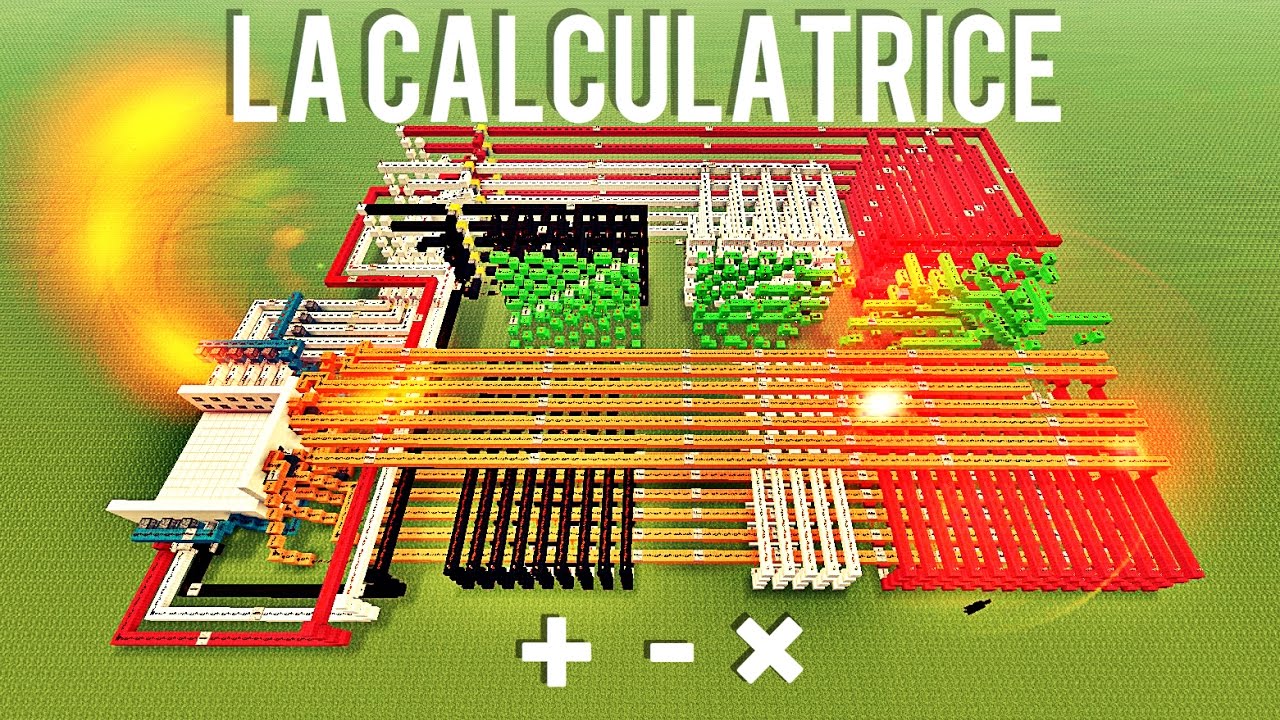 Minecraft - La calculatrice : addition, soustraction et multiplication ...