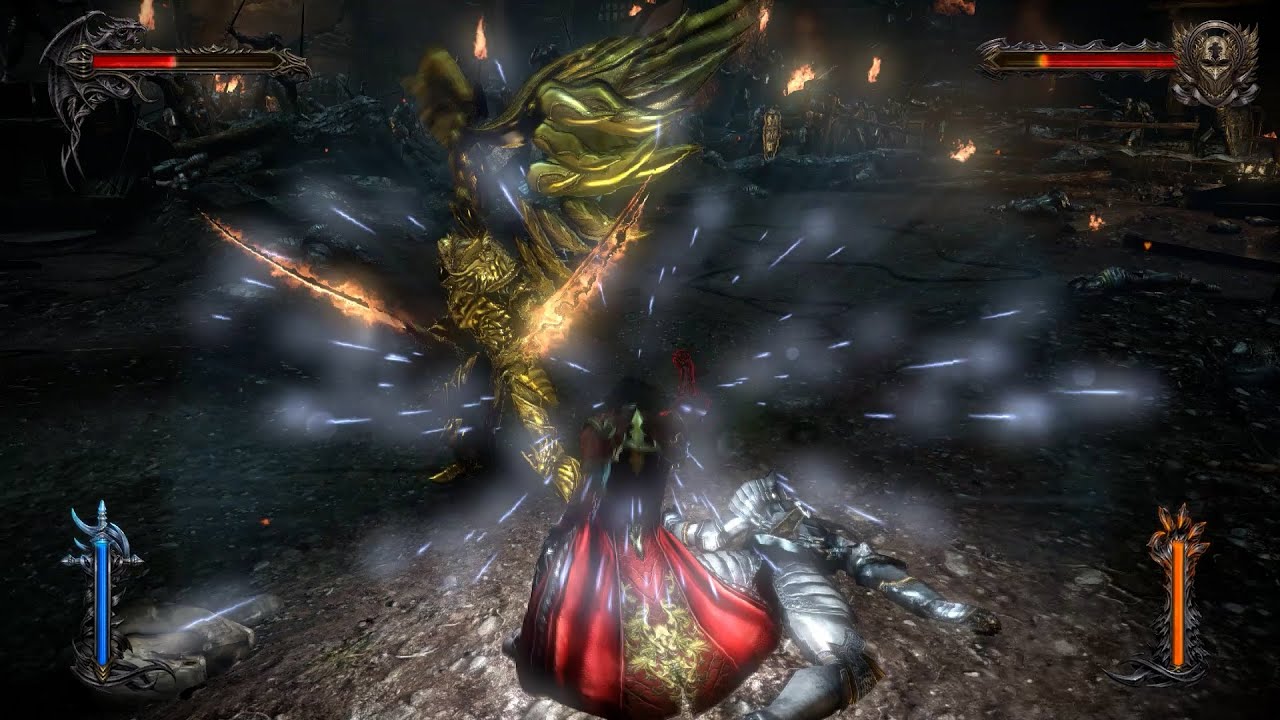Castlevania: Lords of Shadow 2 | Paladin Full Fight | Boss 1 - YouTube